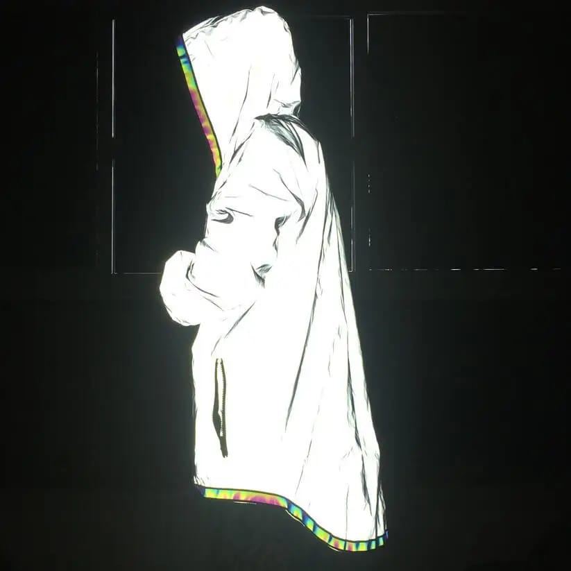 Iridescent Reflective Rave Jacket - Ravers Co